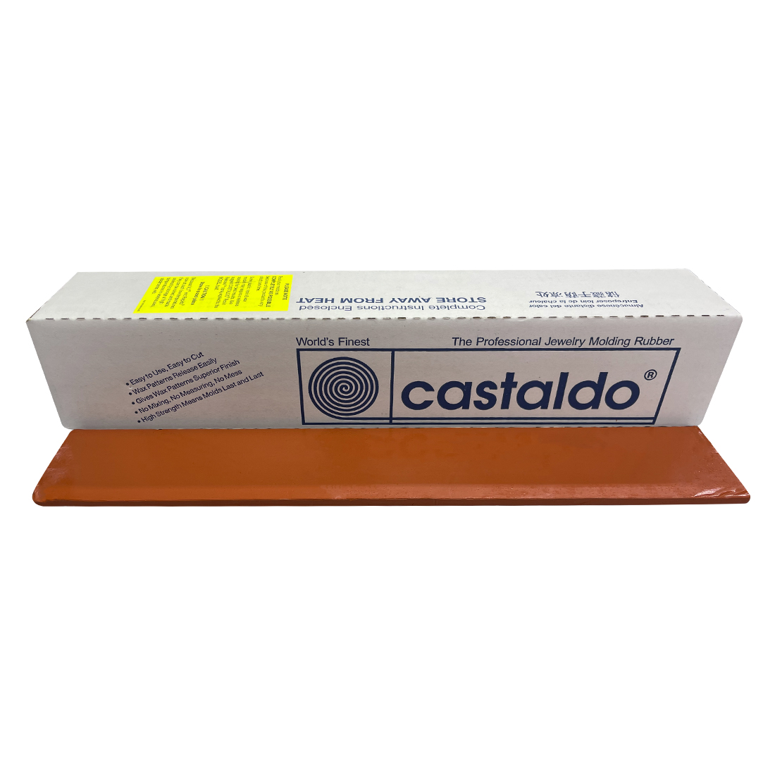 SILICON NARANJA CASTALDO – CAJA – Gemmex